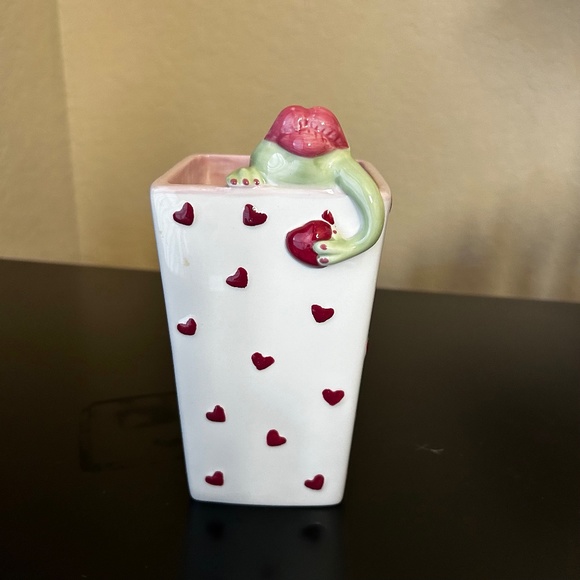 GANZ | Accents | Frog Vase With Hearts Designed By Ganz Vintage Hard To ...